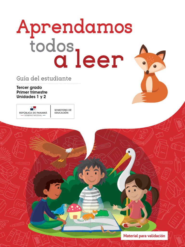 Guía para Estudiantes en Tercer Grado para Español, Trimestre 1 | PDF ...