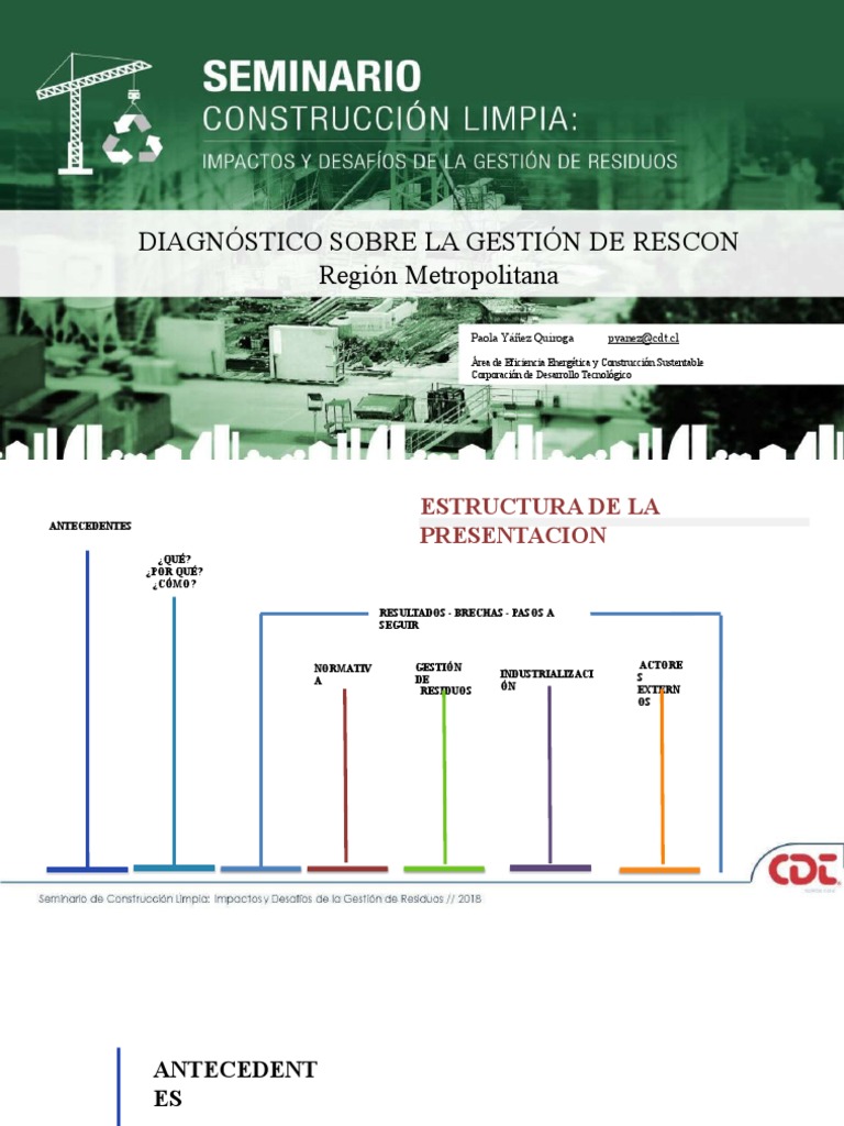 RESCON | PDF | Residuos | Gestión de residuos