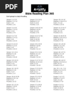 Daniel Fast Daily Scriptures 2010 | PDF