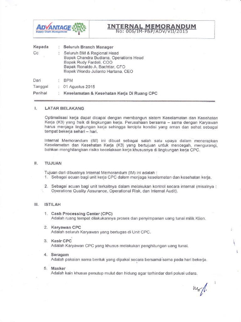 K3 di Cash Processing Center | PDF