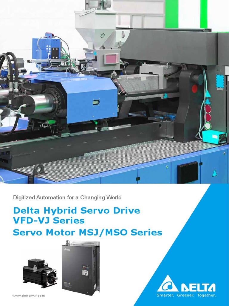 Delta VFD-VJ Hybrid Servo Overview | PDF | Pump | Electric Motor
