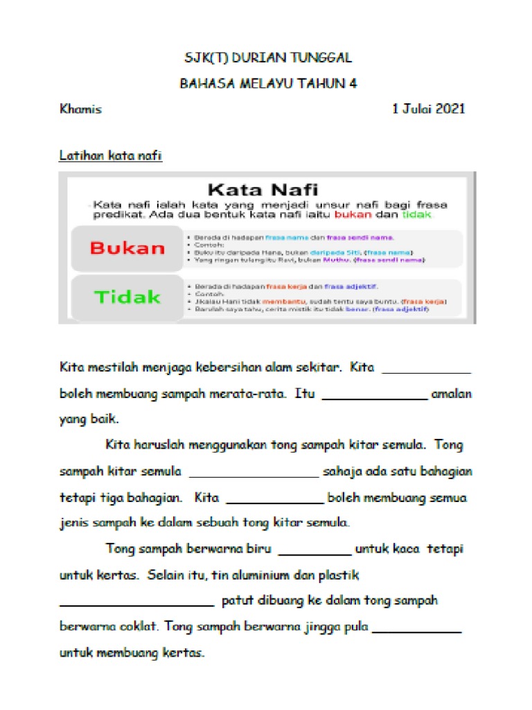 Kata Nafi | PDF