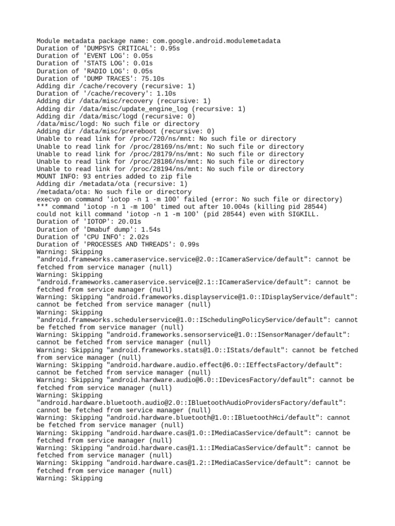 Bugreport CPH1969 RP1A.200720.011 2021 08 17 00 55 13 Dumpstate - Log ...