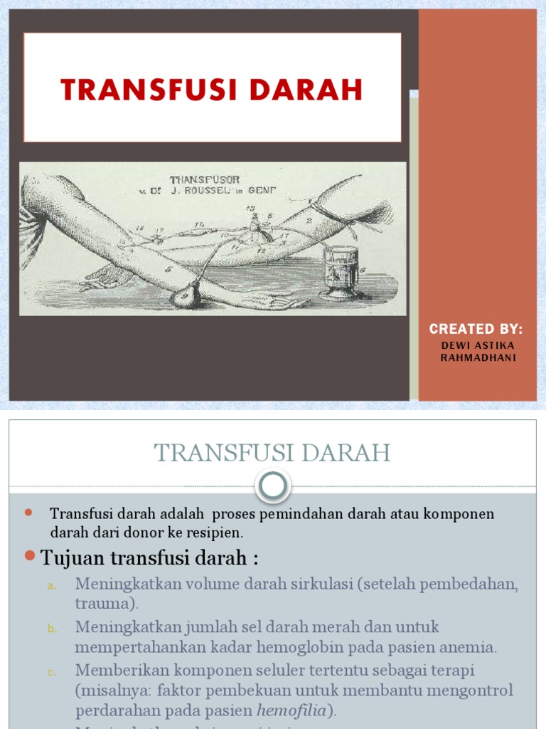 Transfusi Darah | PDF