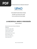 Necrofilia: Deseos y Consecuencias | PDF | Ciencias del comportamiento ...