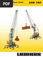 Liebherr LHM 420 Technical Specifications | PDF | Crane (Machine ...