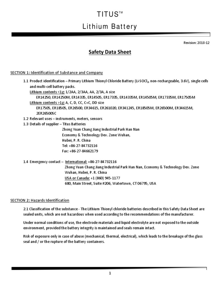 Safety of Lithium Batteries: A Comprehensive Guide to Handling and ...