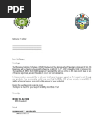 Solicitation Letter | PDF