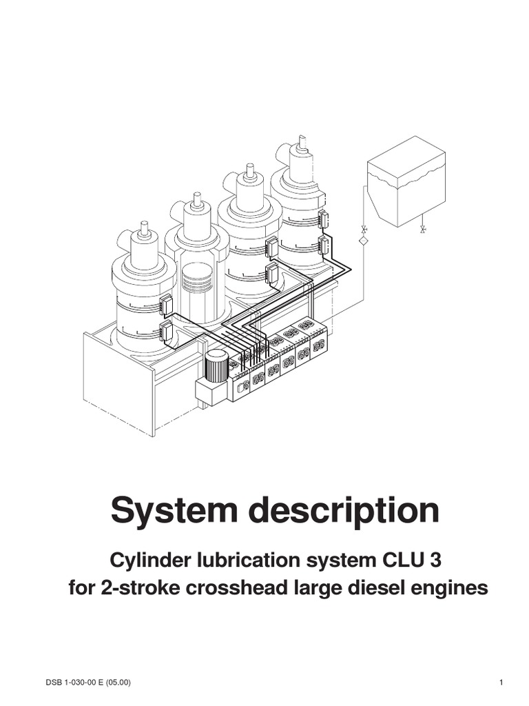 System Description: Cylinder Lubrication System CLU 3 For 2-Stroke ...