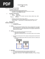 Lesson Plan Gas Law | PDF | Gases | Carbonated Water