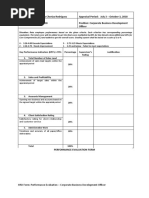 KRA & Goal Setting Format | PDF | Career & Growth | Business