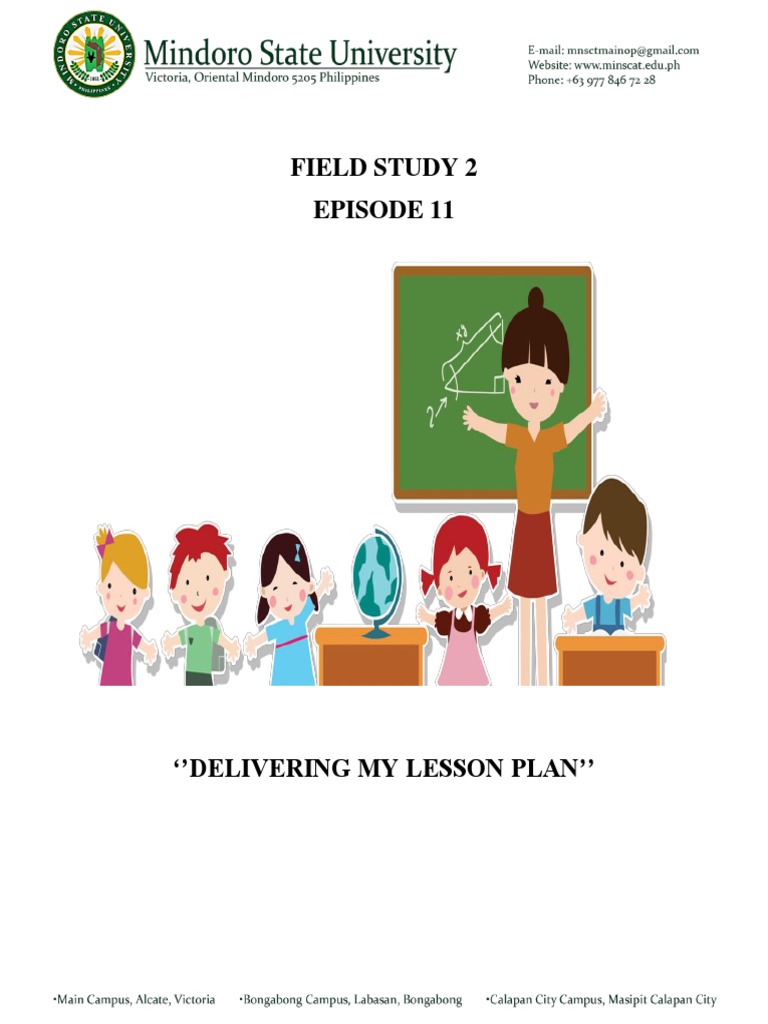FIELD STUDY 2 LEARNING EPISODE 11 Delivering My Lesson Plan | PDF ...
