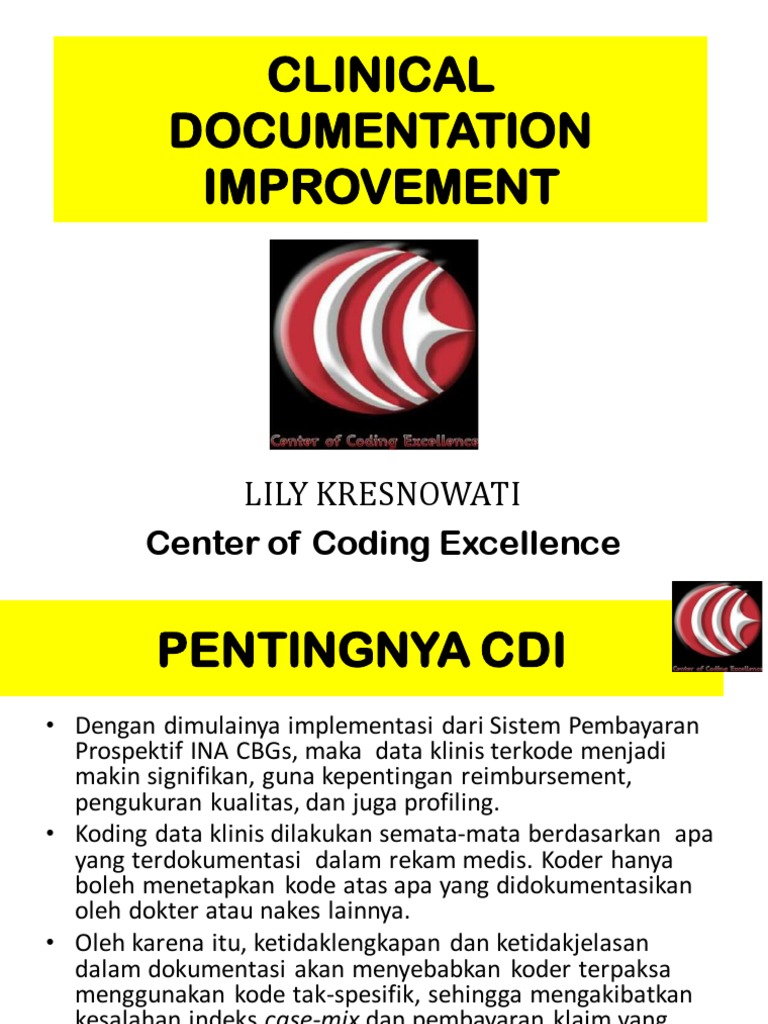 Clinical Documentation Improvement | PDF