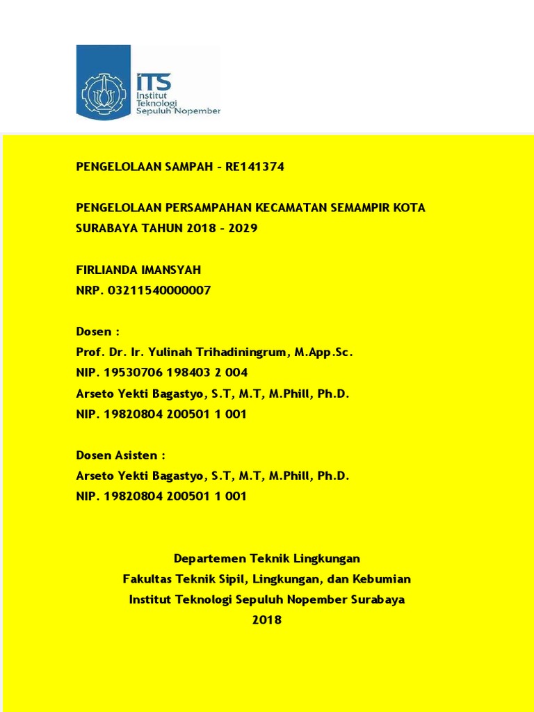 7 Tugas 3 Sampah Contoh | PDF