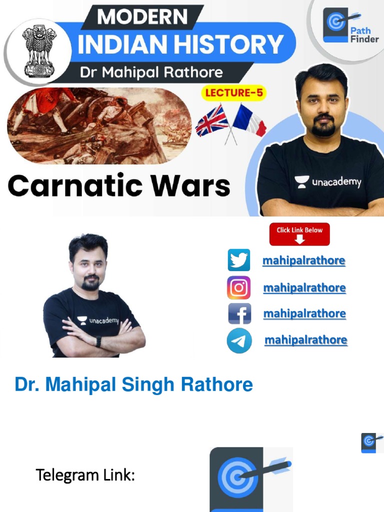 The Carnatic Wars | PDF
