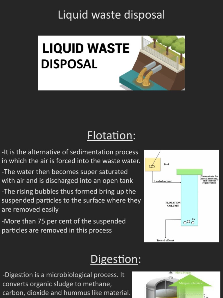 Methods of Liquid Waste Disposal | PDF