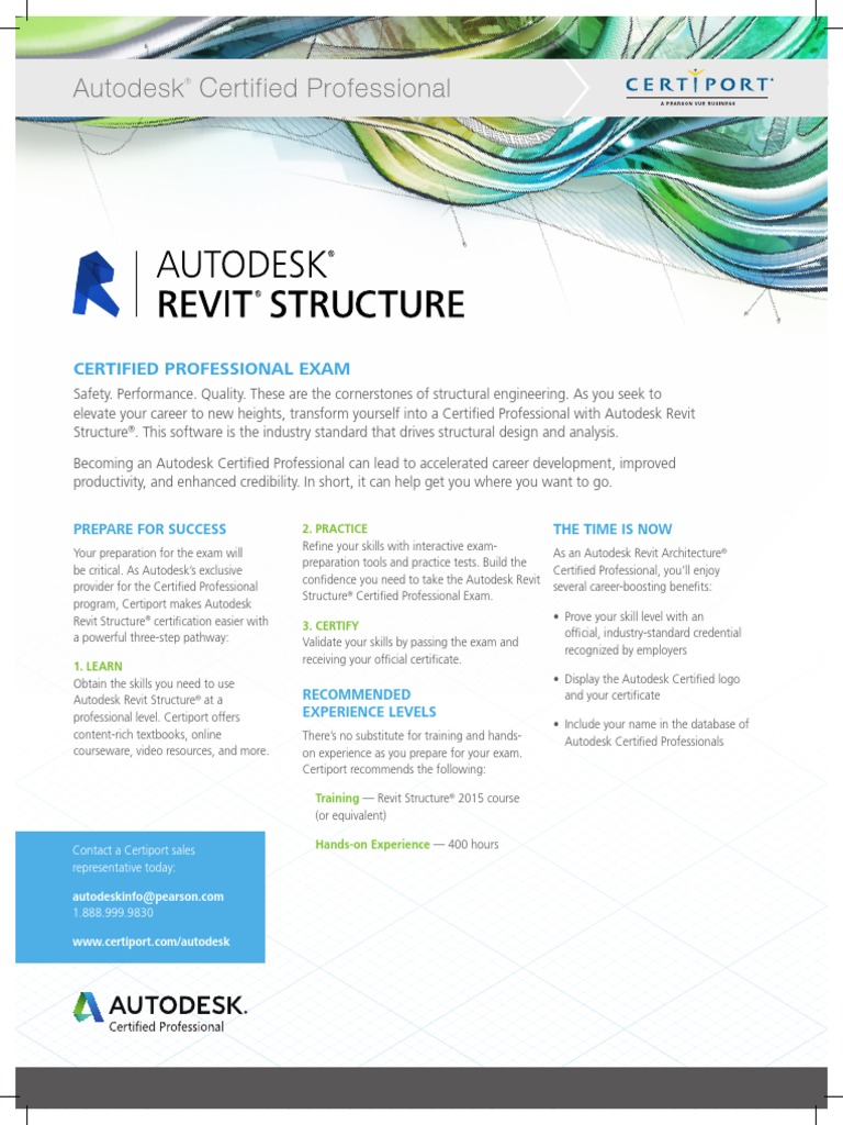 ACP - Revit Structure | PDF | Autodesk Revit | Test (Assessment)