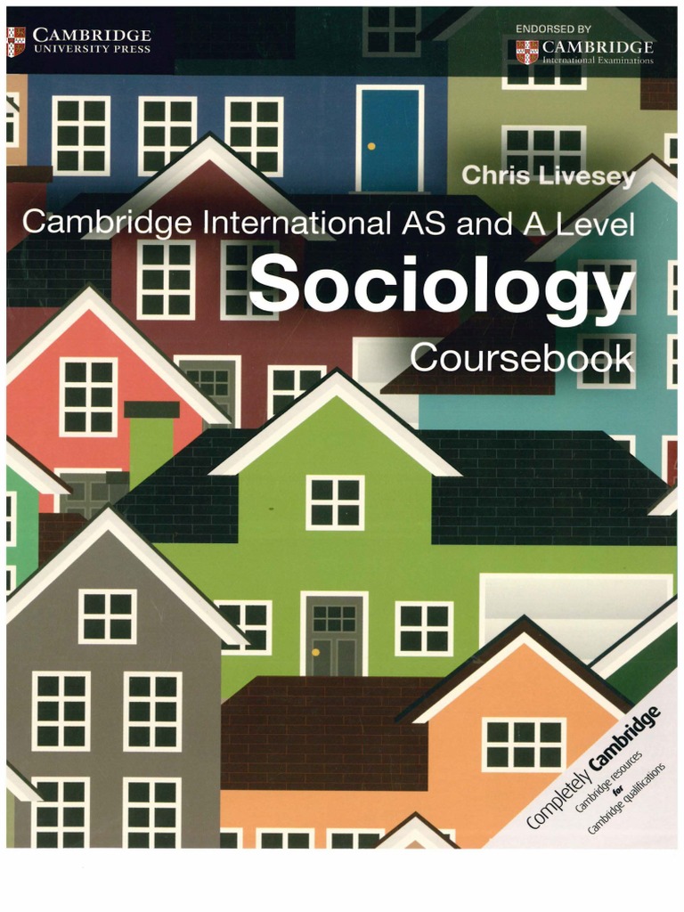Cambridge International As and A Level Sociology Coursebook by Chris ...