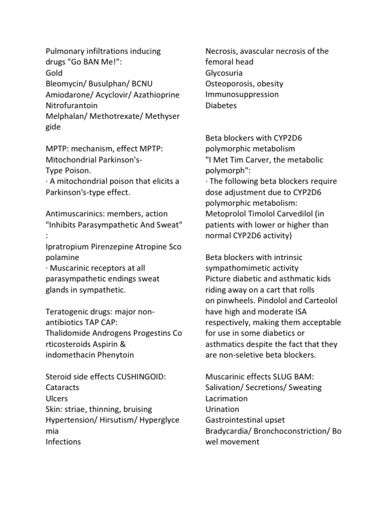 Mnemonic Pharma | PDF | Opioid | Pharmaceutical Drug