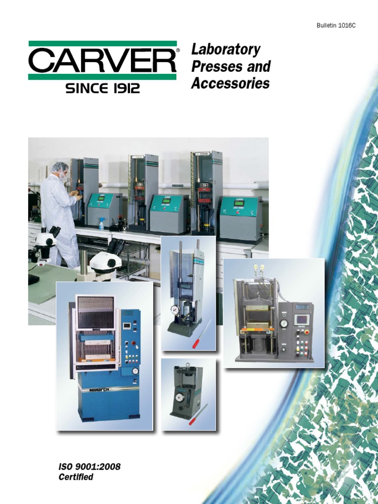 Carver Hot Press | PDF | Sheet Metal | Countertop
