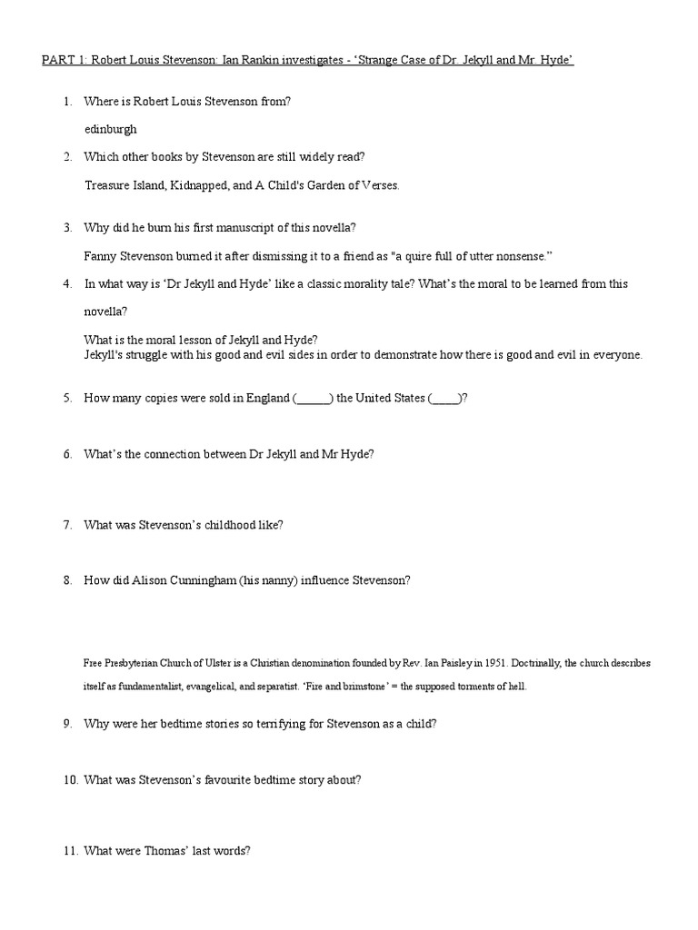 Questions With Documentary Part 1 | PDF