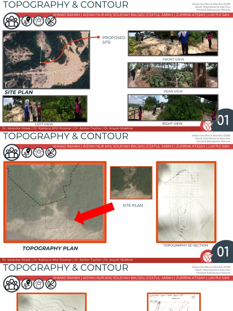 Contour Site Analysis | PDF | Earth Sciences | Soil Science