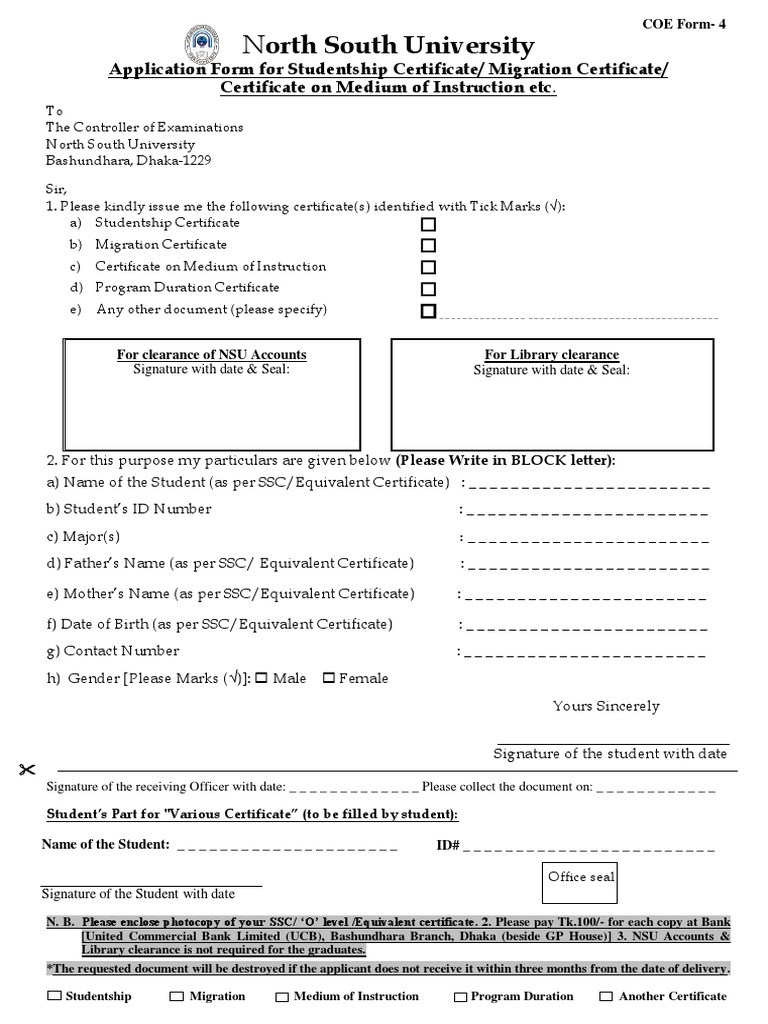 5-3258.4. Studentship, Migration, MOI, Program Duration Certificate ...