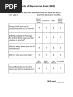 BASDEC Depression Assessment Cards | PDF