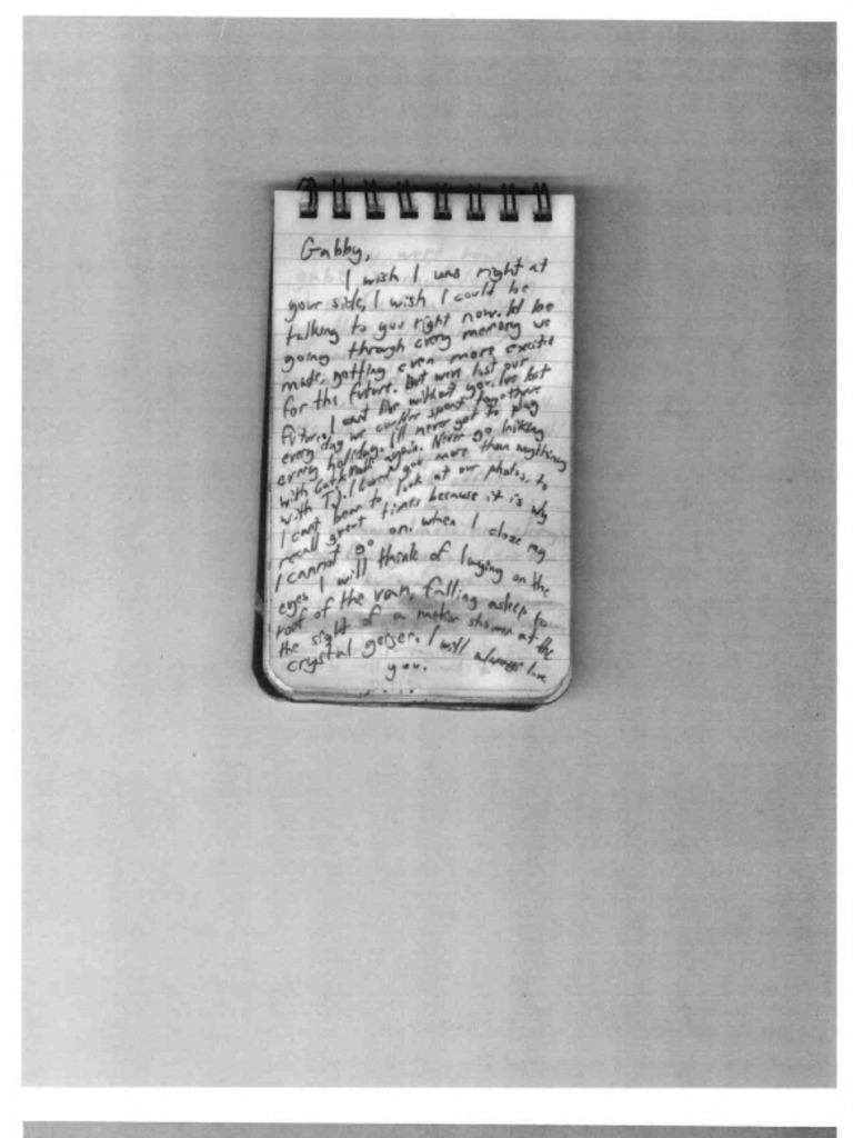 Brian Laundrie Notebook | PDF