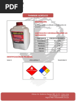 Rombo NFPA Thinner | PDF