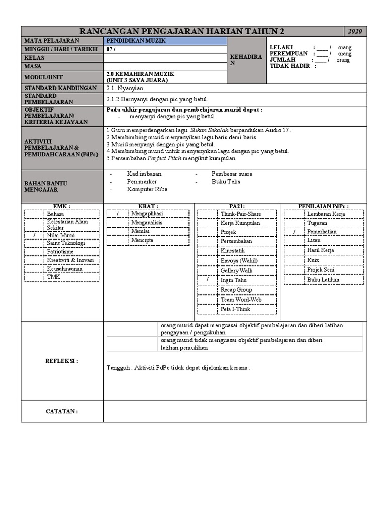 M7 Nyanyi Dengan Pic | PDF