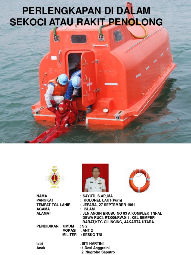 PERLENGKAPAN DALAM SEKOCI PENOLONGU (Update) | PDF | Ilmu Sosial