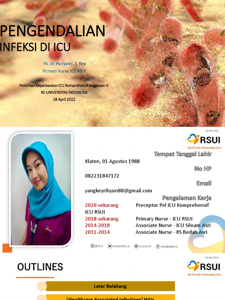 Pengendalian Infeksi Di ICU | PDF