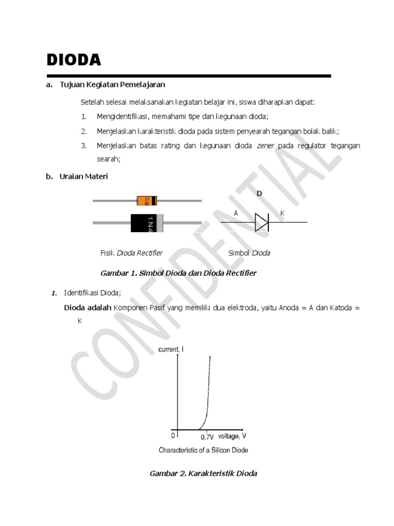Materi Tentang Dioda | PDF