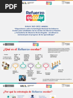 Modelo Plan de Refuerzo Escolar 2025 | PDF | Evaluación | Educación primaria