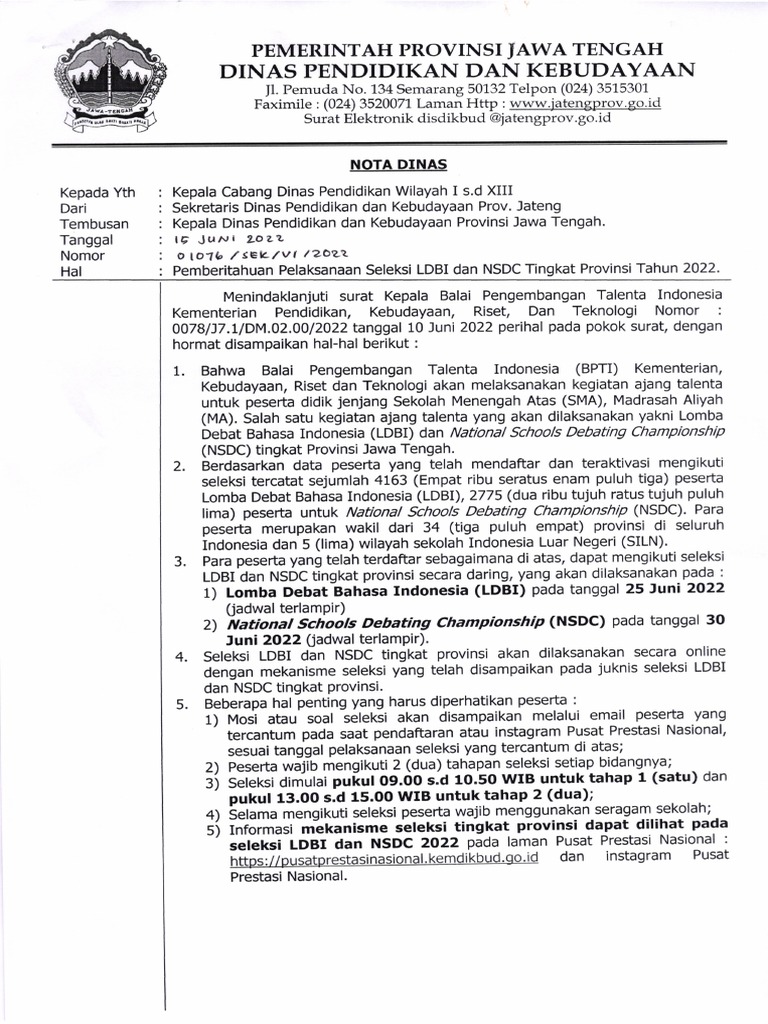 NSDC Ldbi TKT Prov 2022 | PDF