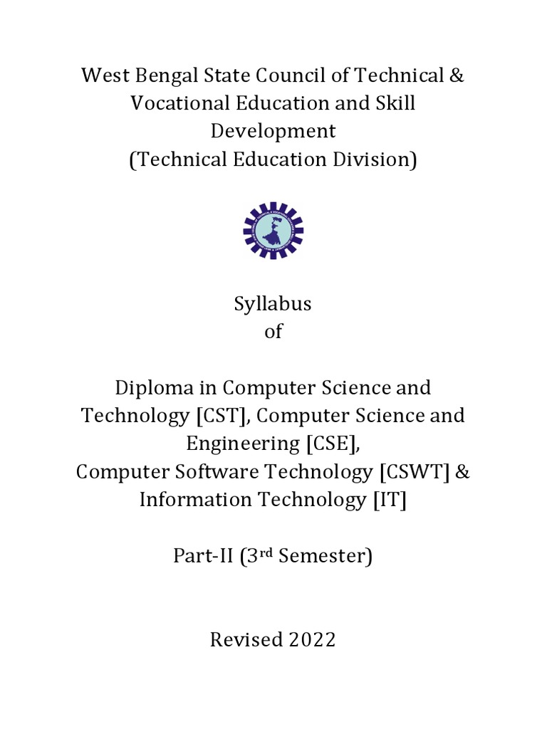 Syllabus Cst Pdf Scripting Language String Computer Science