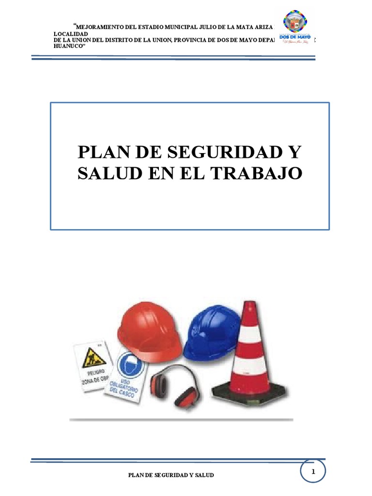 Plan de Seguridad y Salud en Obra | PDF | Seguridad y salud ocupacional | Valores