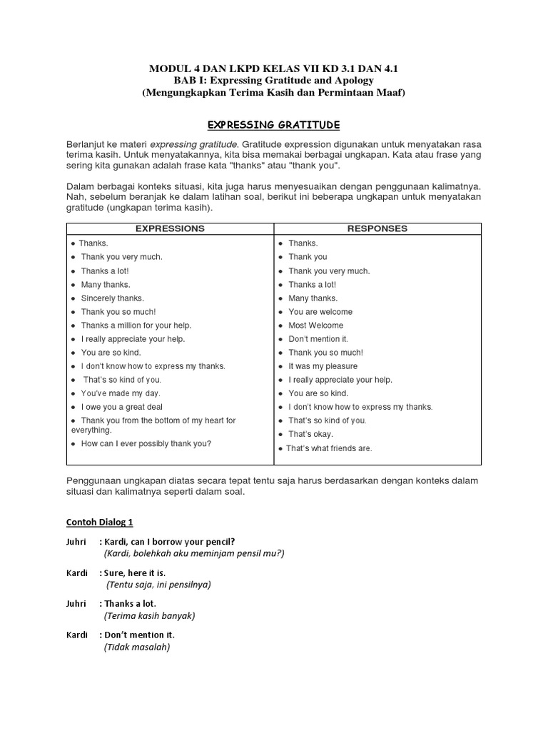 LKPD Kelas Vii KD 3.1 4.1 | PDF | Pengembangan Diri