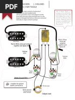 Humbucker Wiring Color Code Guide | PDF