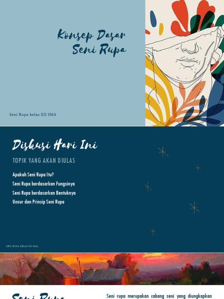 Konsep Dasar Seni Rupa | PDF