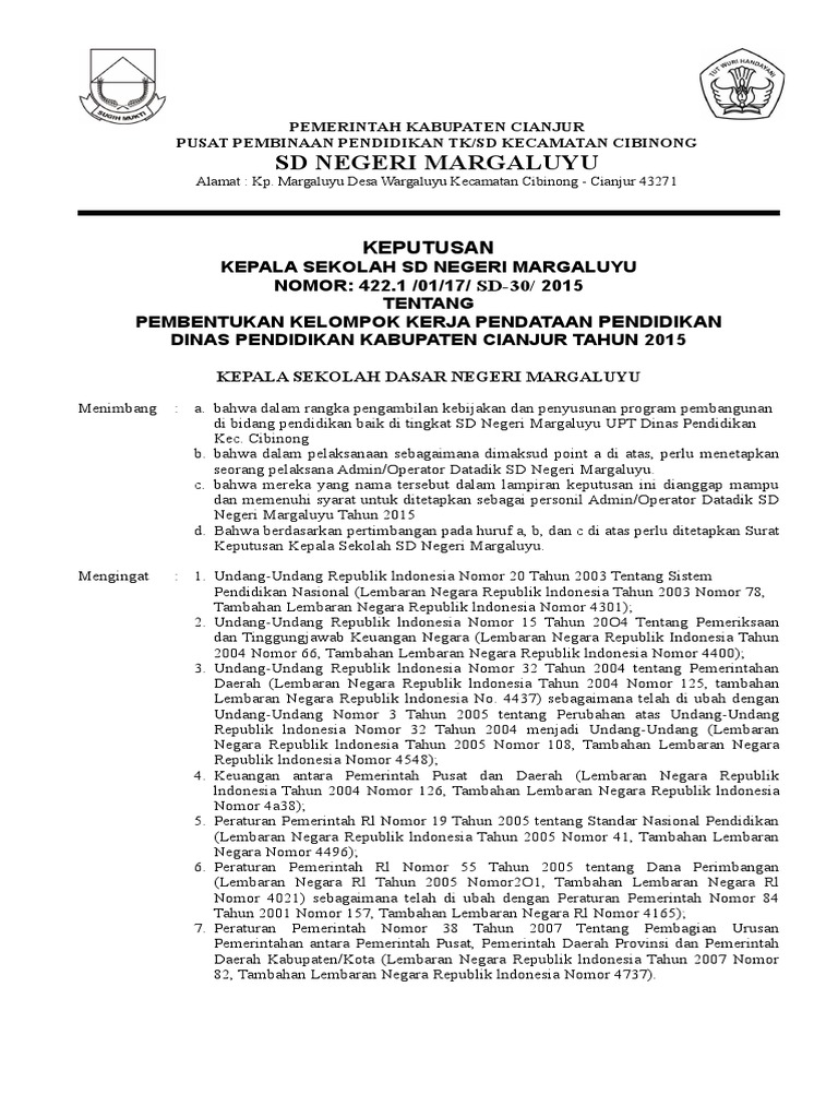 SK Ops - Margaluyu 2015 | PDF