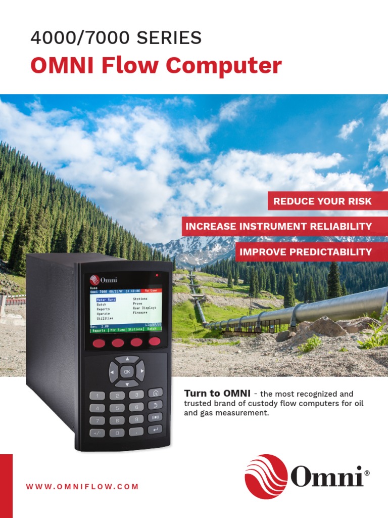 OMNI Flow Computer: 4000/7000 SERIES | PDF | Computing | Information ...