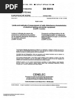 EN 55032 v1.1.1 (EMC) | PDF | Electromagnetic Compatibility | Radio