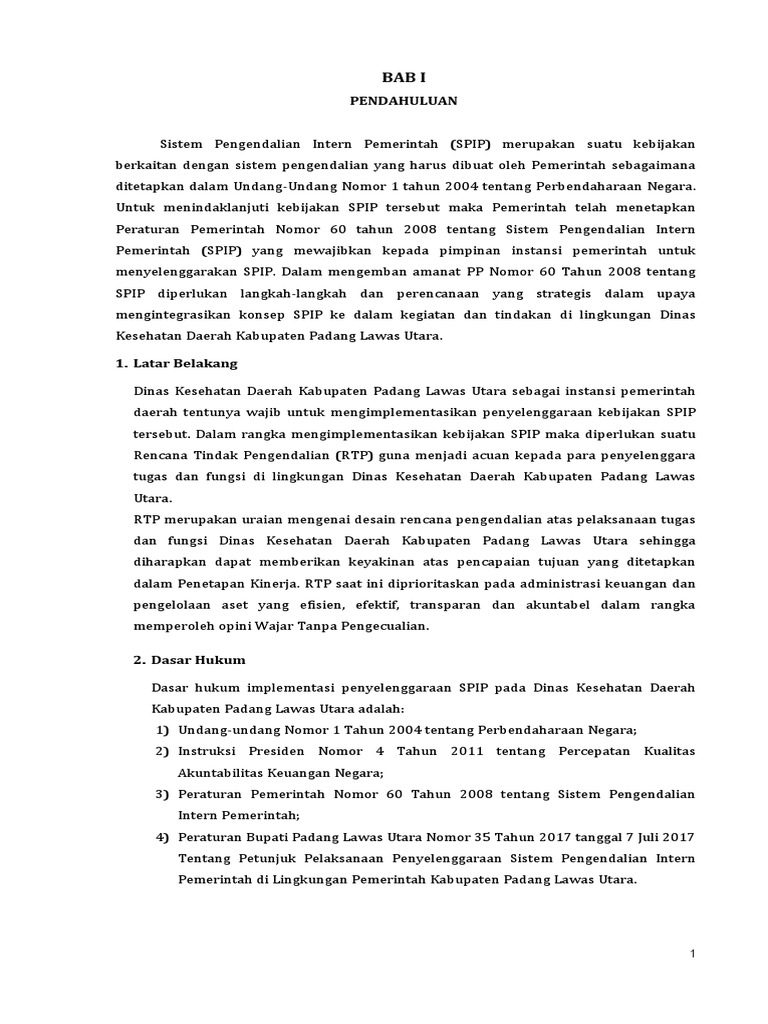 04 Contoh RTP - SKPD | PDF | Karier & Perkembangan | Bisnis