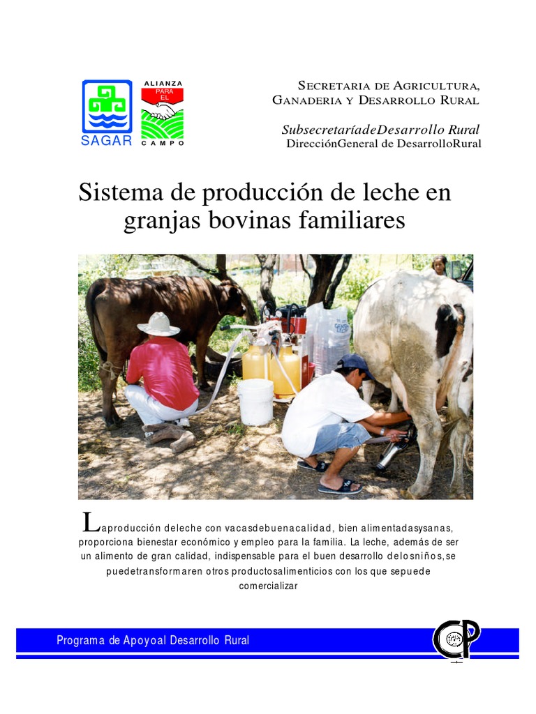 Sistemas de Produccion de Leche en Granjas Bovinas Familiare | PDF | Vacas | Alimentos
