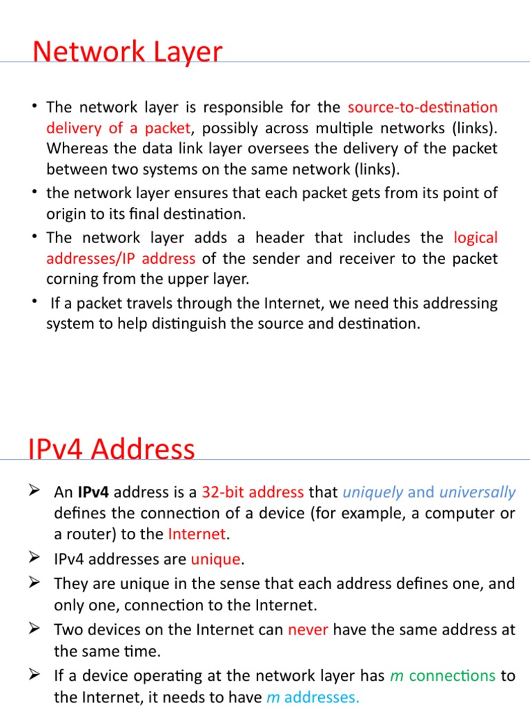 Module-3 Till Classful Address | PDF | Computer Network | Ip Address