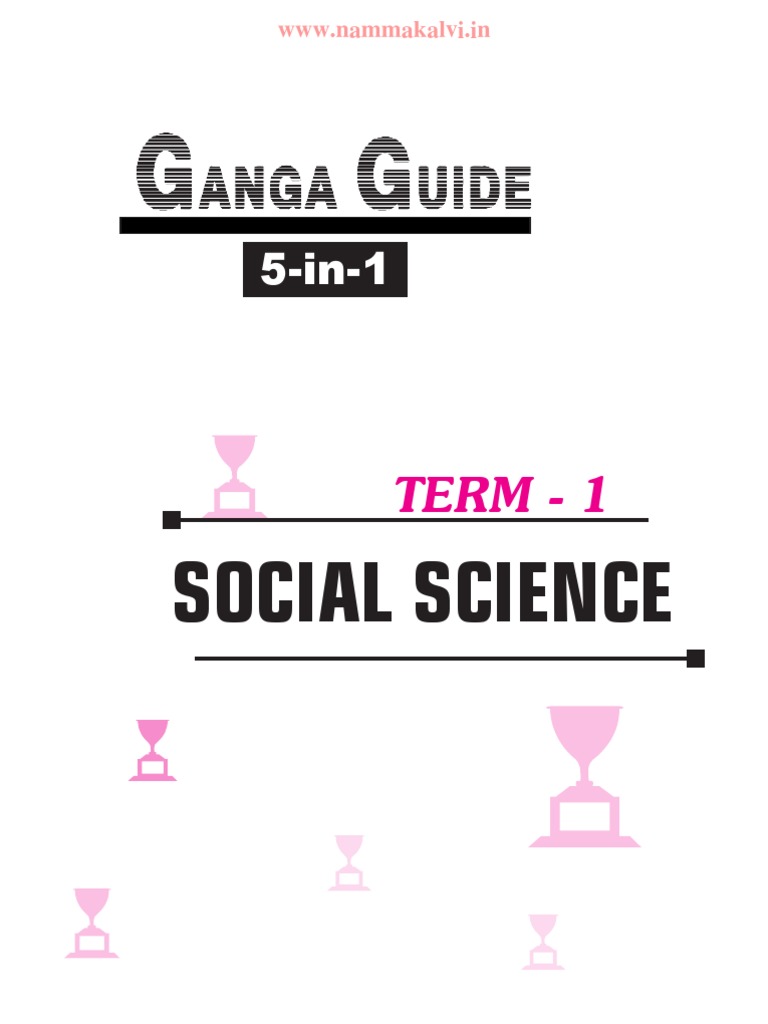 Namma Kalvi 3rd Standard Social Science Ganga Guide Term 1 em 219189 ...