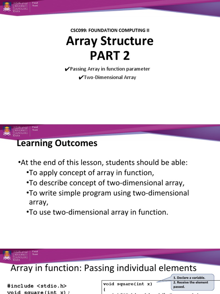 PDF Document | PDF | Subroutine | Array Data Structure