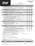 Fire Sprinkler System Testing Form | PDF | Fire Sprinkler System | Valve